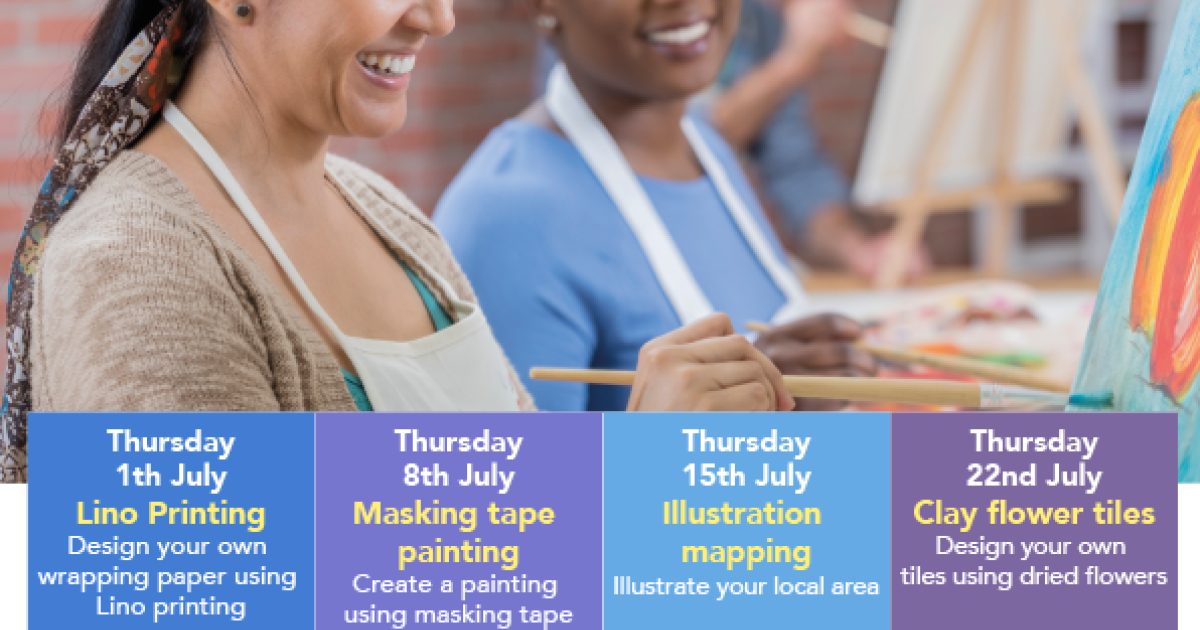 Creative Experiences: Free art workshops for Adults | Luton Events (en-US)